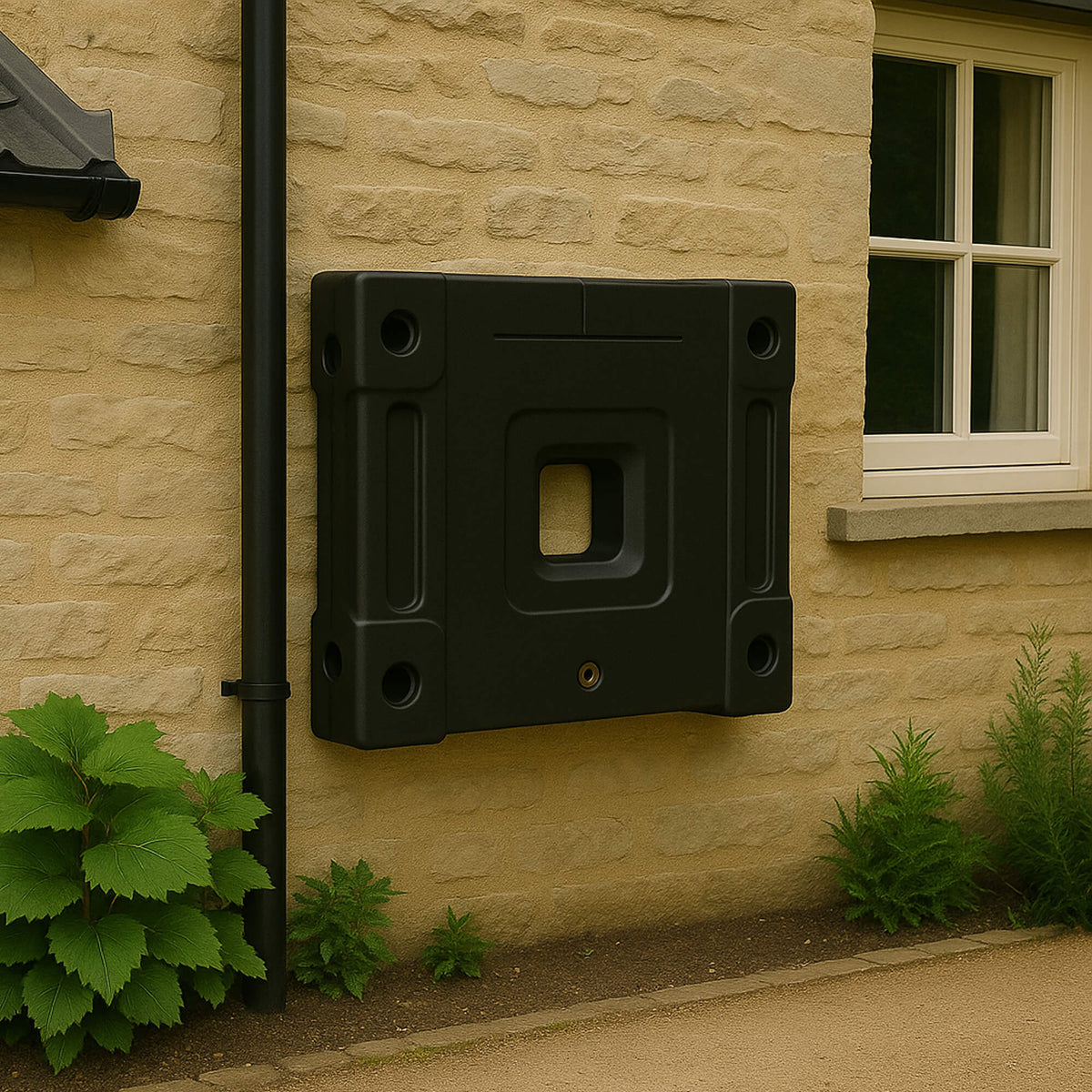 RainCatcher 200L Wall Tank – Compact Rainwater Harvesting — Eco Trade ...
