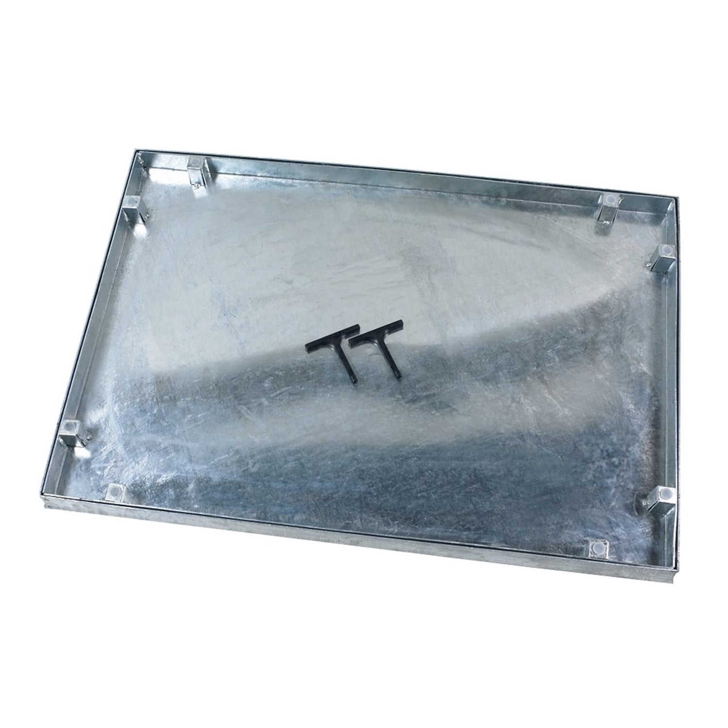 750 x 600mm Odour & Watertight Manhole Cover w/ 43.5mm Recessed Tray ...