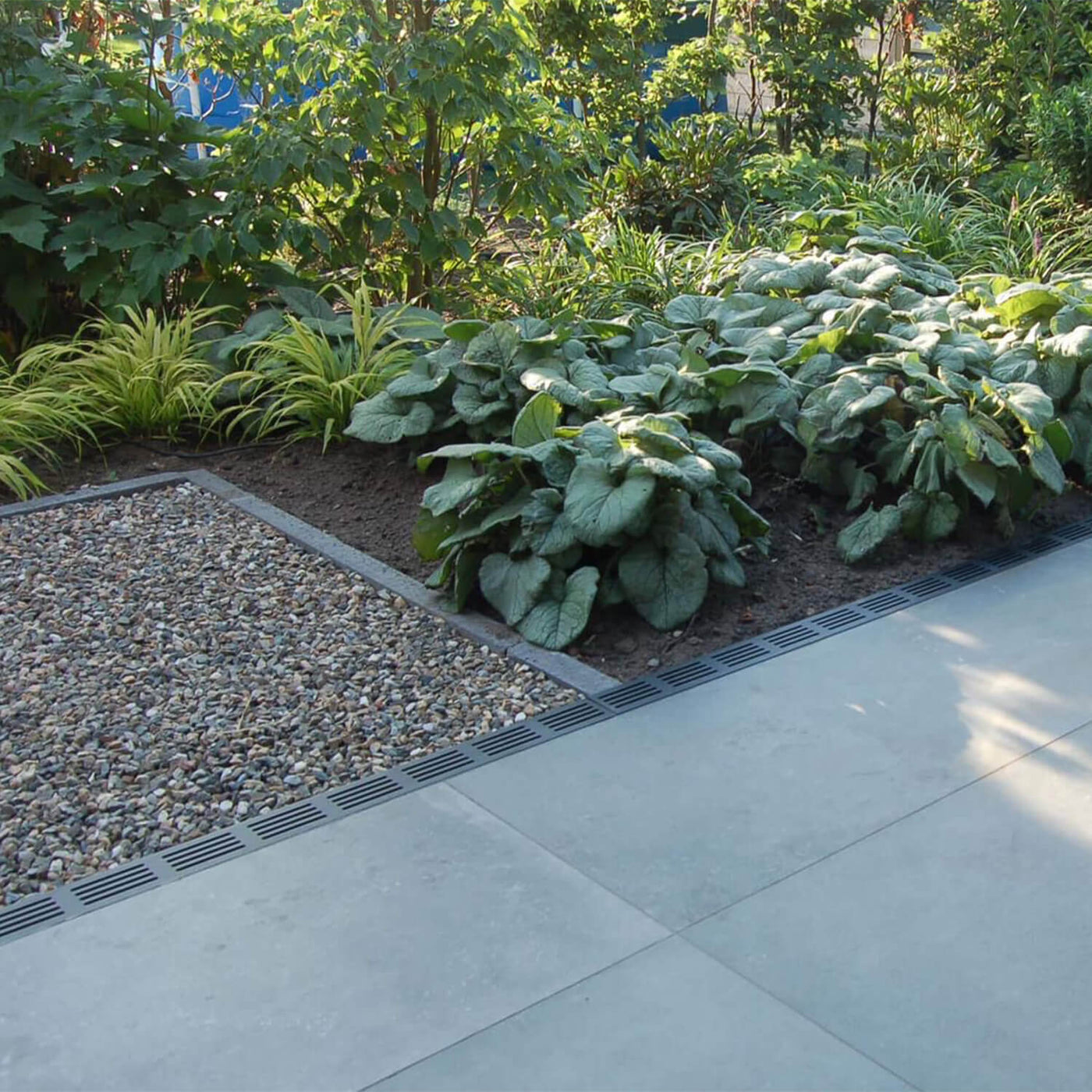 Mini Aluminium Threshold Storm Drainage Channel System — Eco Trade Counter