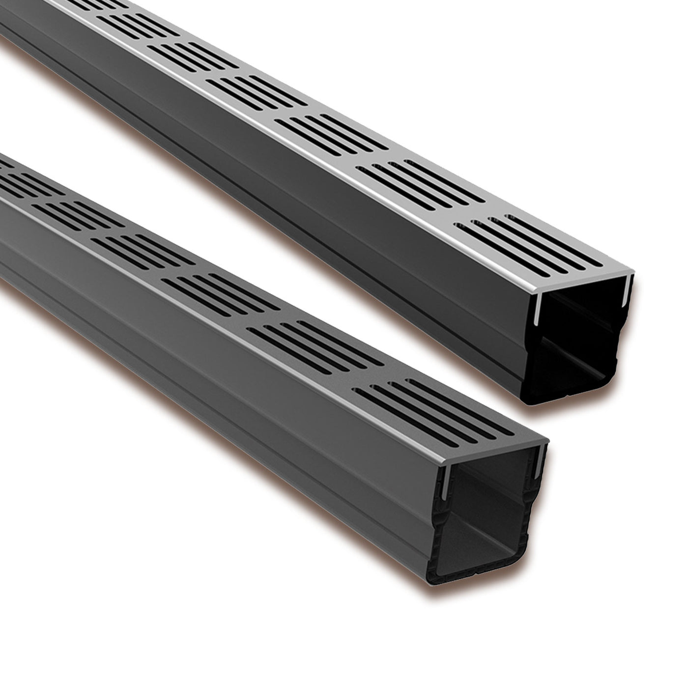 Mini Aluminium Threshold Storm Drainage Channel System — Eco Trade Counter