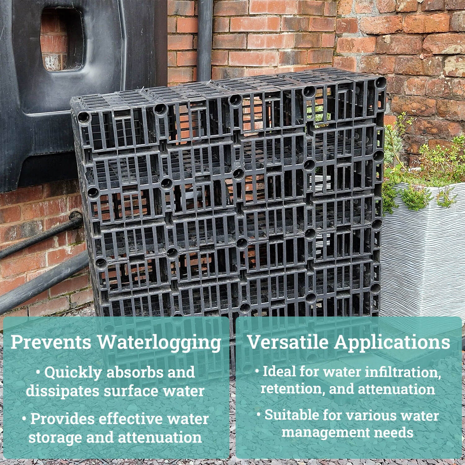 AquaCrate 400L Storm Soakaway Crate – Heavy Duty | Eco Trade Counter