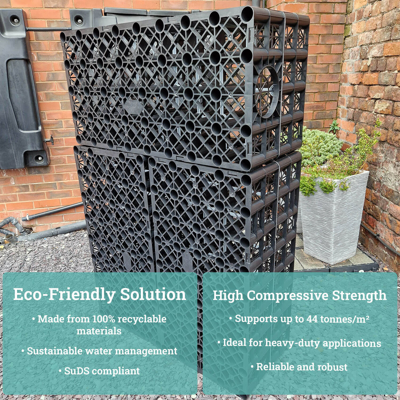 Polystorm 190L PSM1A Storm Soakaway Crate | SuDS Traffic Load — Eco ...