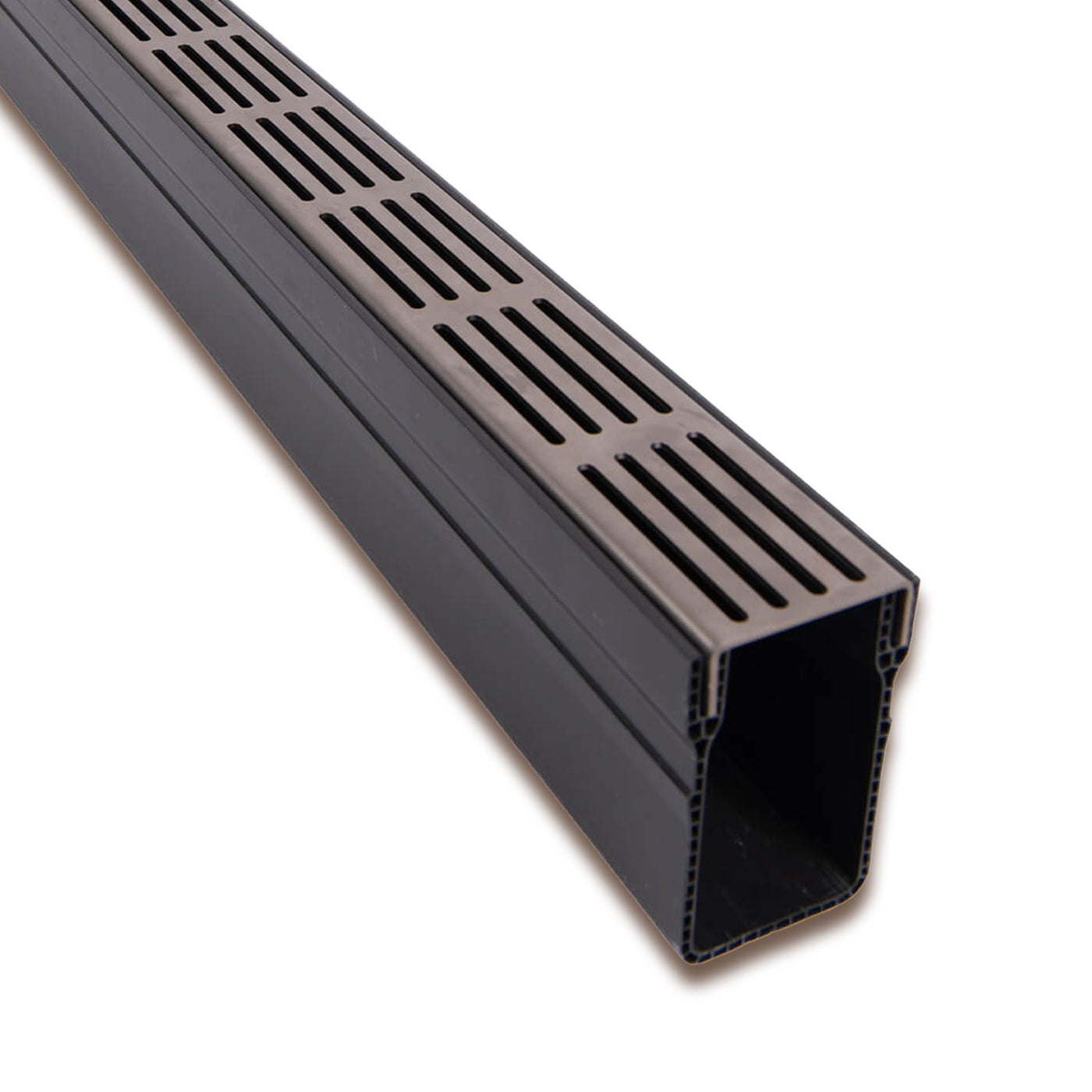 Stainless Steel Threshold Drain – 1m Slimline Channel — Eco Trade Counter
