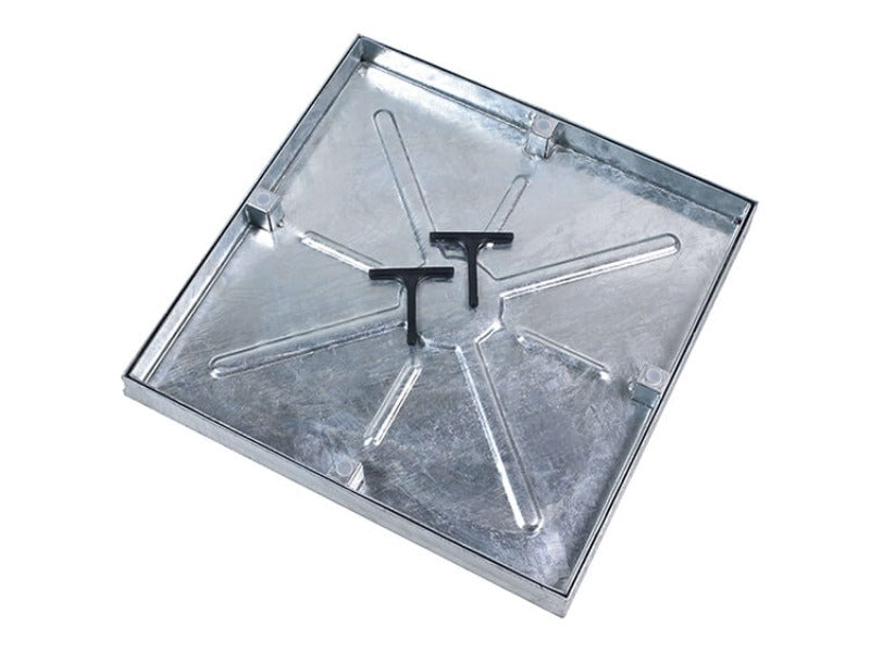 450 x 450mm Odour & Watertight Manhole Cover w/ 43.5mm Recessed Tray ...
