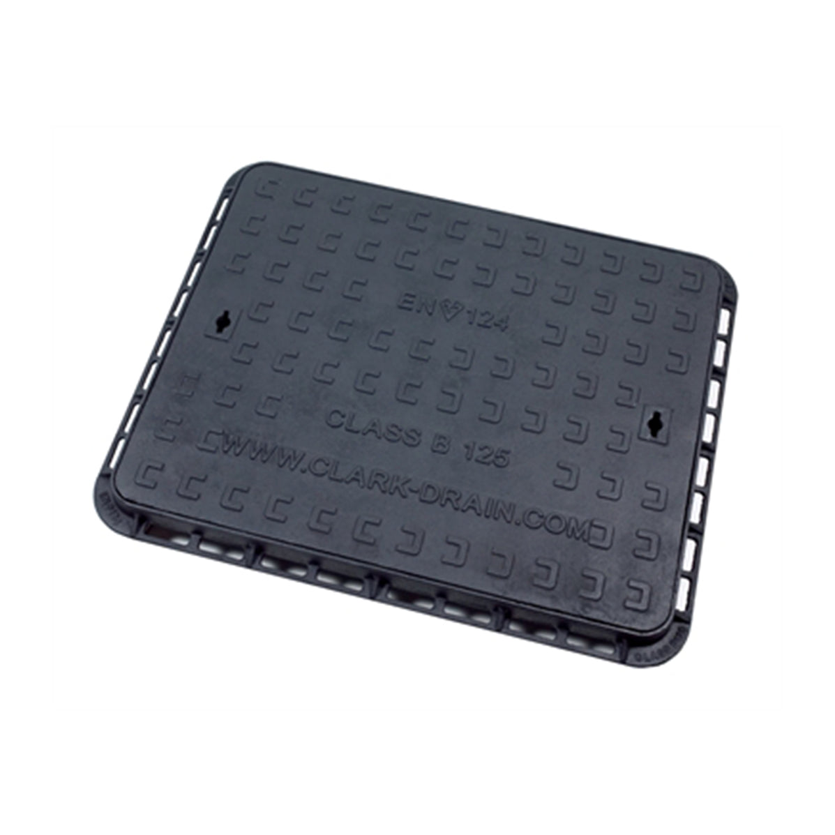 B125 Ductile Iron Solid Top Cover & Frame — Eco Trade Counter